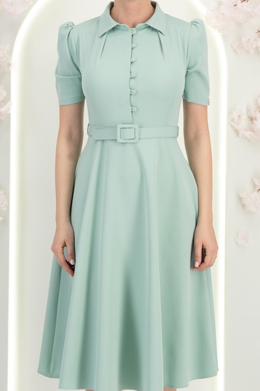 Rochie Mint midi clos | Eleganta de Ocazie - StarShinerS