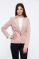 LaDonna rosa office velvet jacket with pockets
